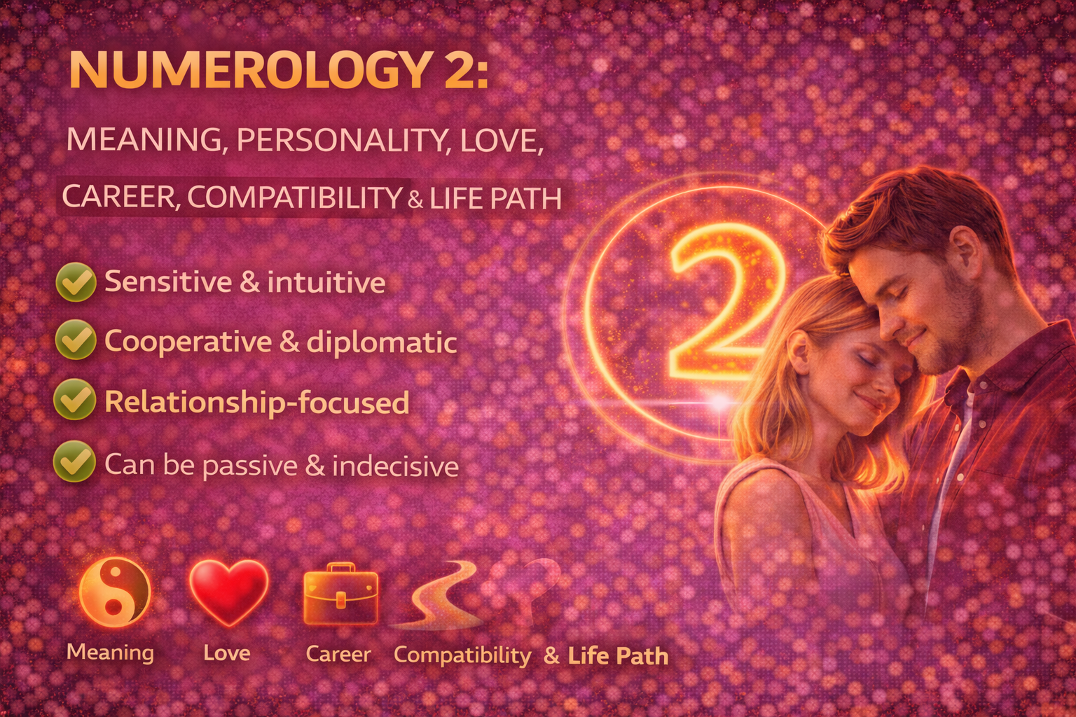 Numerology 2: Meaning, Personality, Love, Career, Compatibility & Life ...